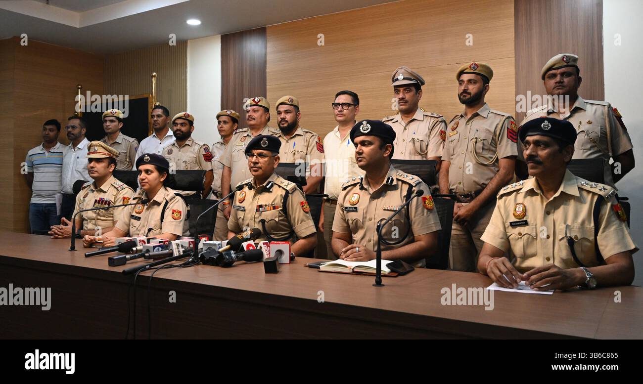 NEW DELHI, INDIA - MAY 3: Delhi Police Joint CP Sanjay Jain and DCP ...