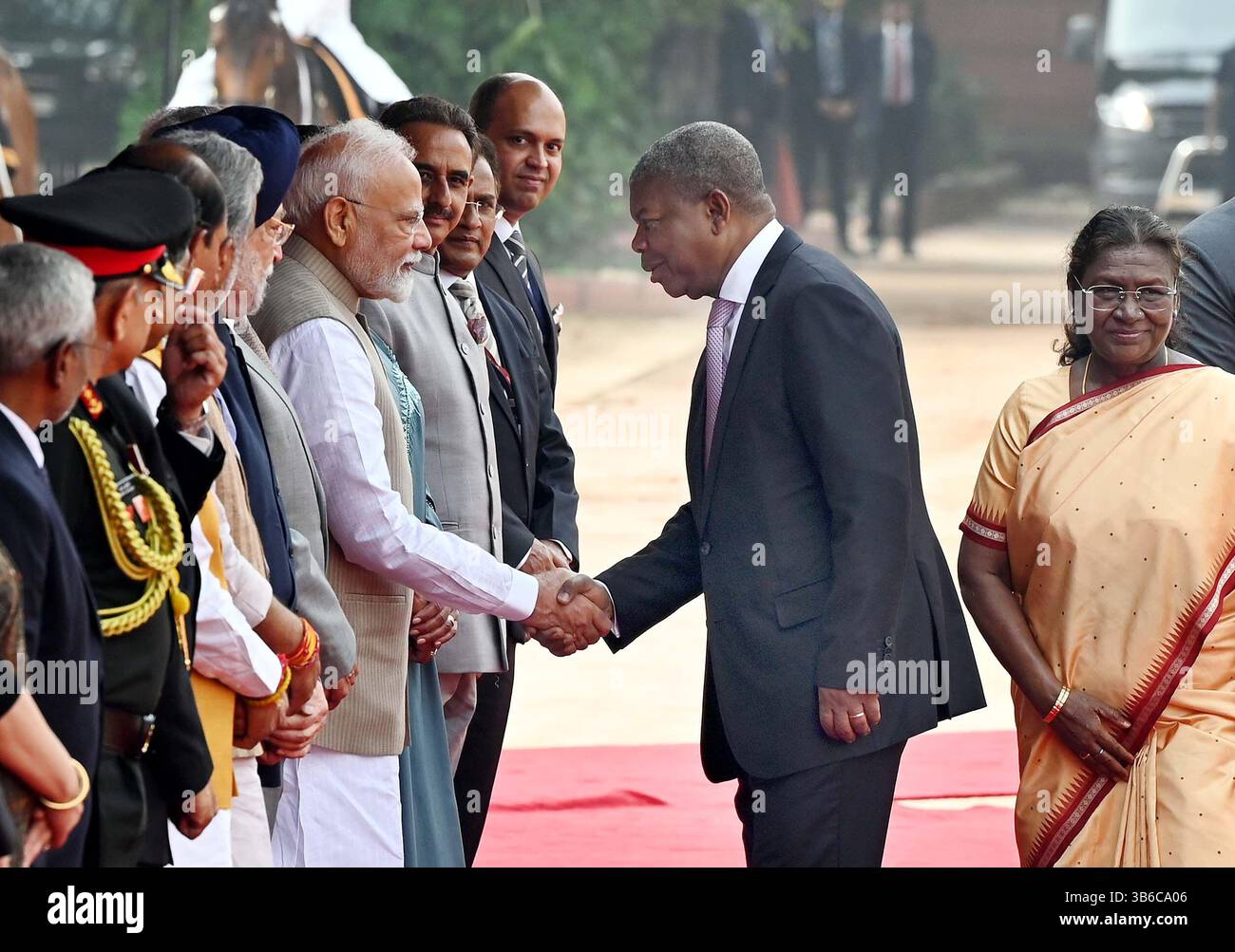 New Delhi, India. 03rd May, 2025. NEW DELHI, INDIA - MAY 3: Angola's ...