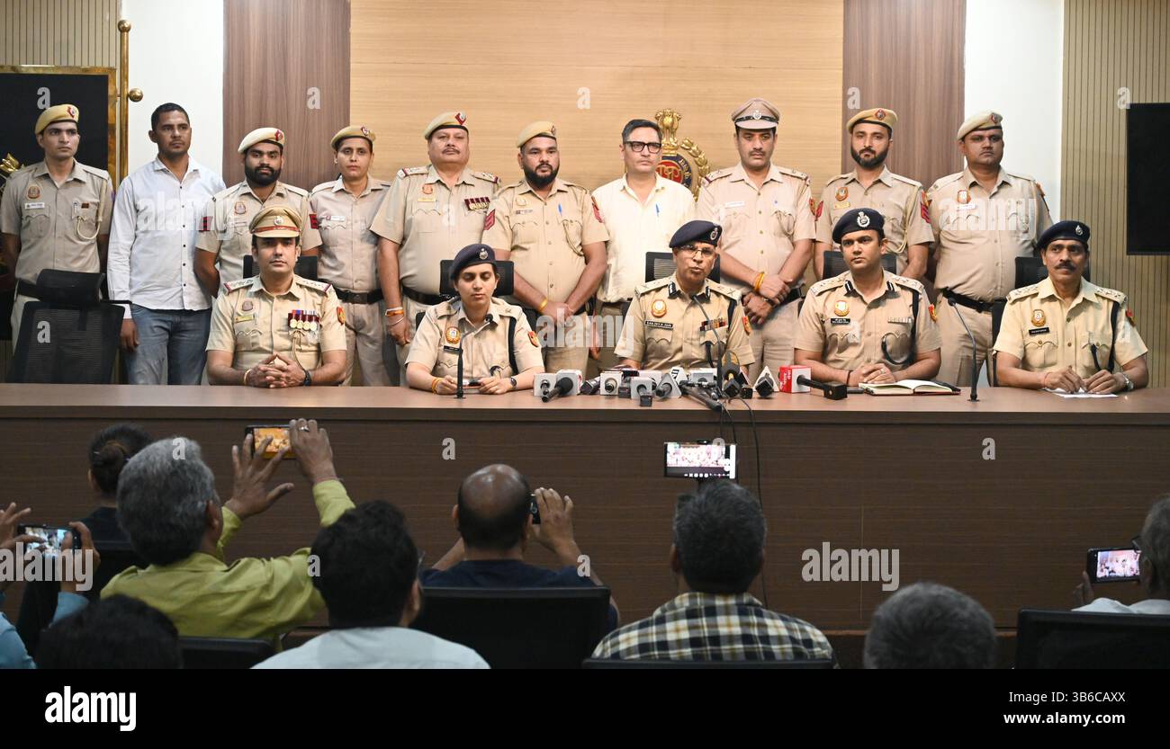 NEW DELHI, INDIA - MAY 3: Delhi Police Joint CP Sanjay Jain and DCP ...