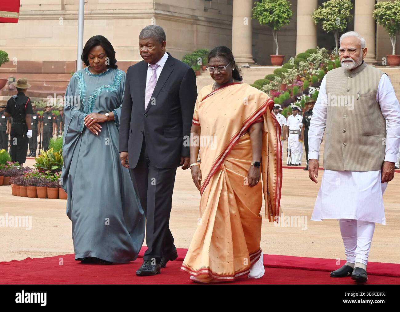 New Delhi, India. 03rd May, 2025. NEW DELHI, INDIA - MAY 3: Angola's ...