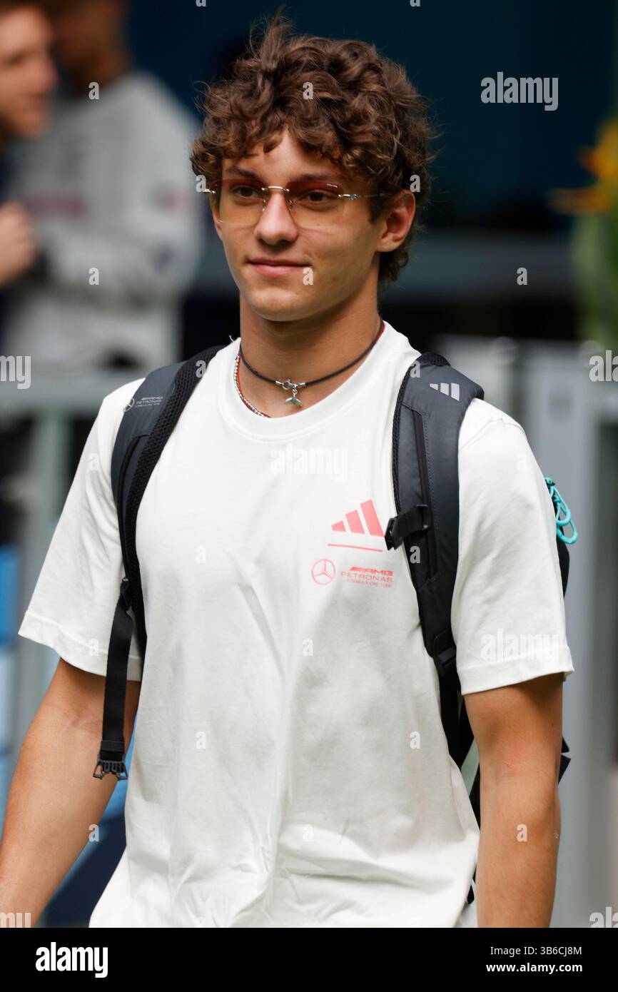 MIAMI GARDENS, FL - MAY 03: Mercedes AMG Petronas F1 Team driver Kimi ...