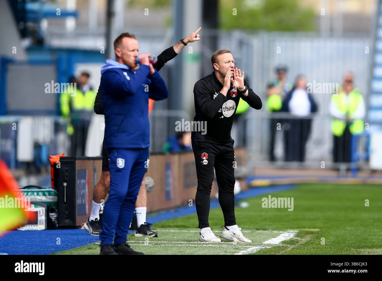 John Smith's Stadium, Huddersfield, England - 3rd May 2025 Assistant ...