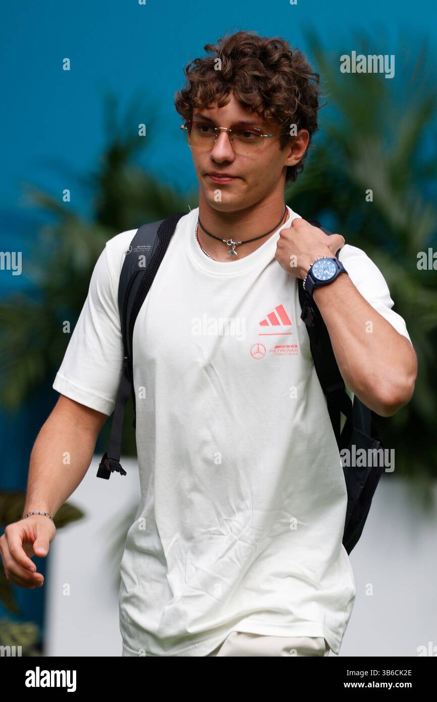 MIAMI GARDENS, FL - MAY 03: Mercedes AMG Petronas F1 Team driver Kimi ...