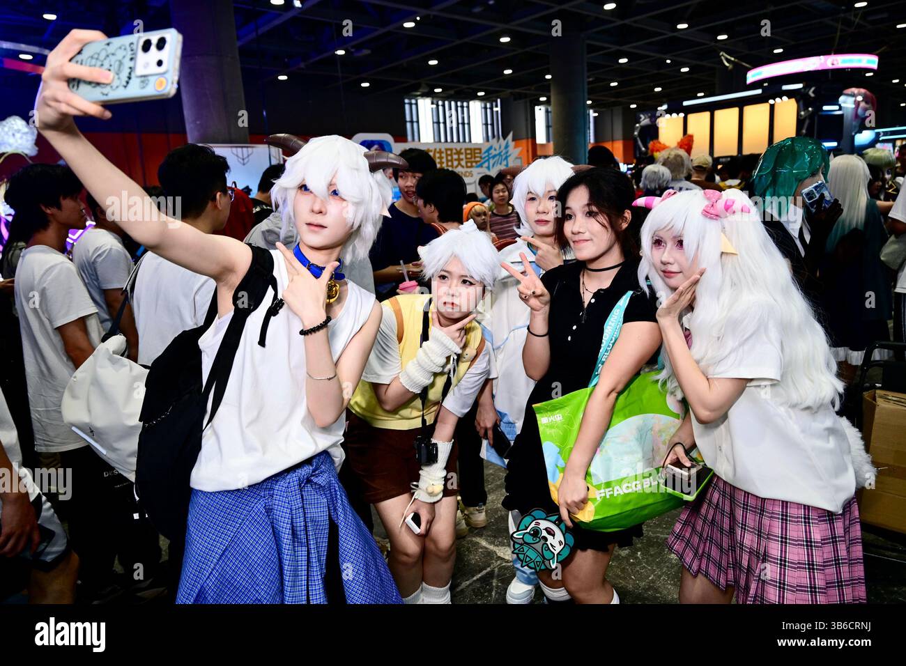 A view of the 35th FIREFLY ACG FESTIVAL in Guangzhou City, Guangdong ...