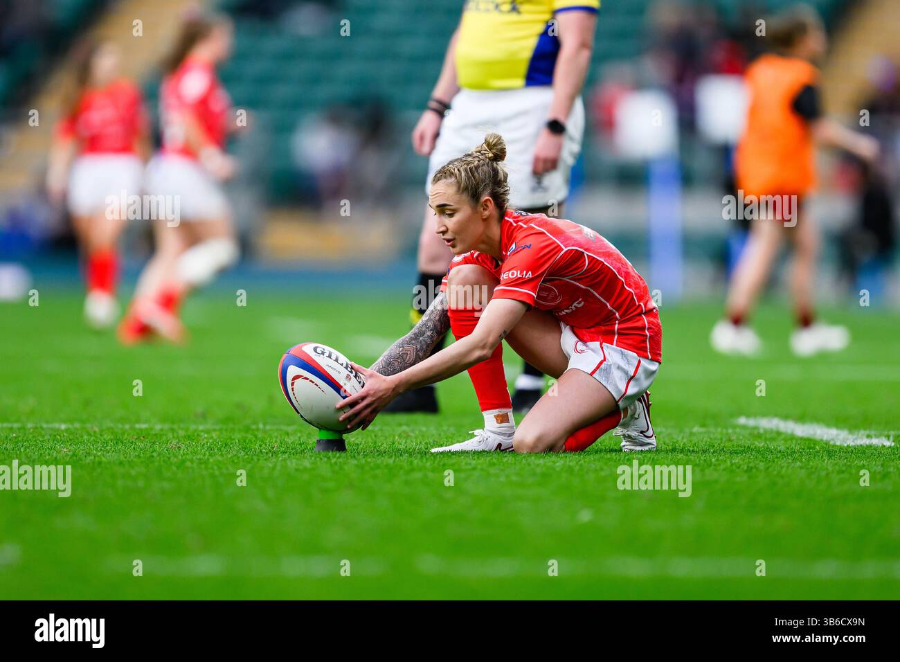 LONDON, UNITED KINGDOM. 03, May 25. LCpl C Pursglove, RLC takes a ...