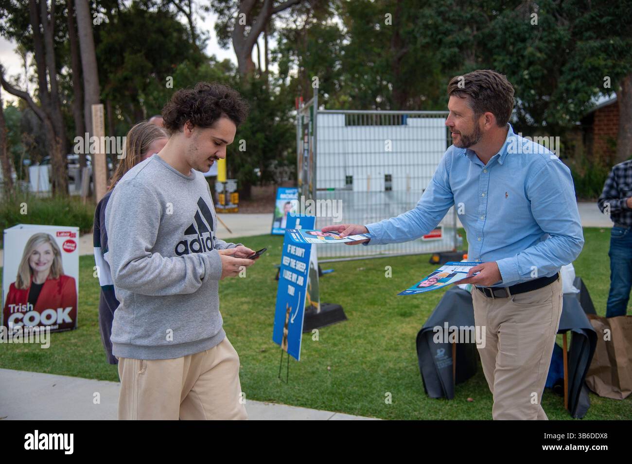 Perth, Australia. 03rd May, 2025. Liberal candidate Matt Moran at a ...
