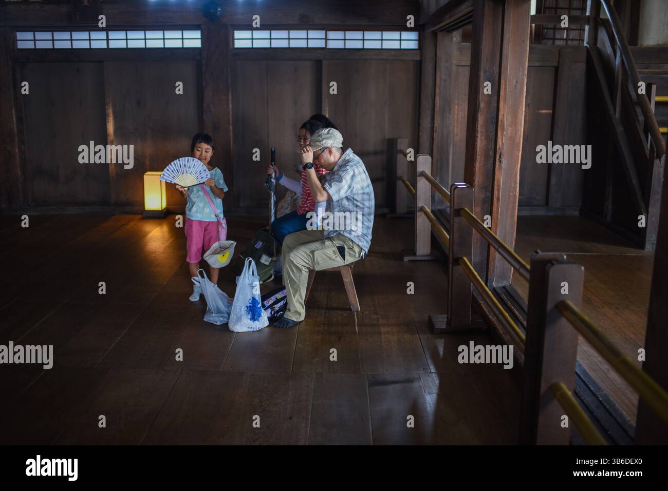 Himeji castle interior hi-res stock photography and images - Alamy