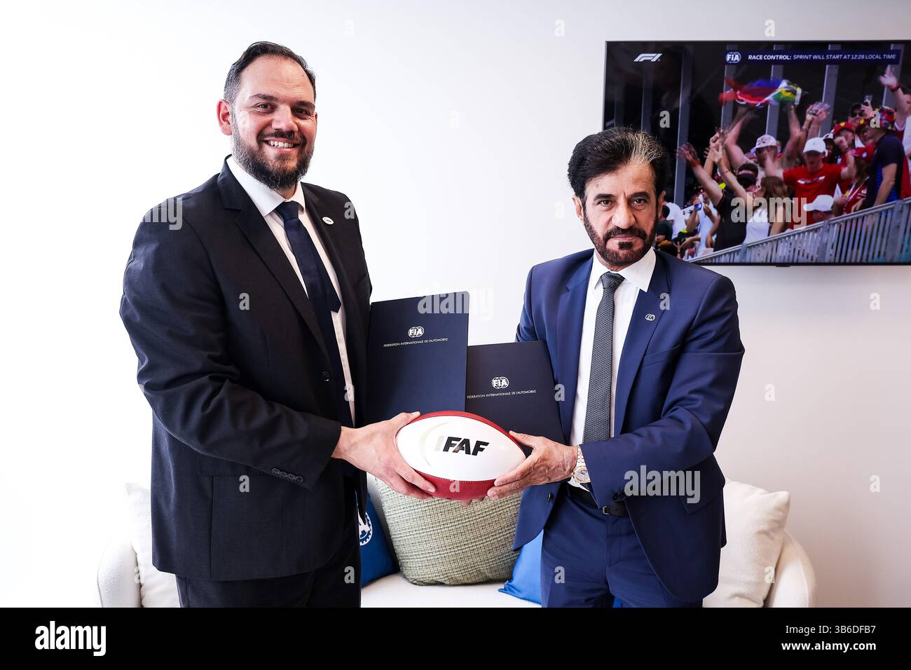 Pierre Trochet President of the International Federation of American ...