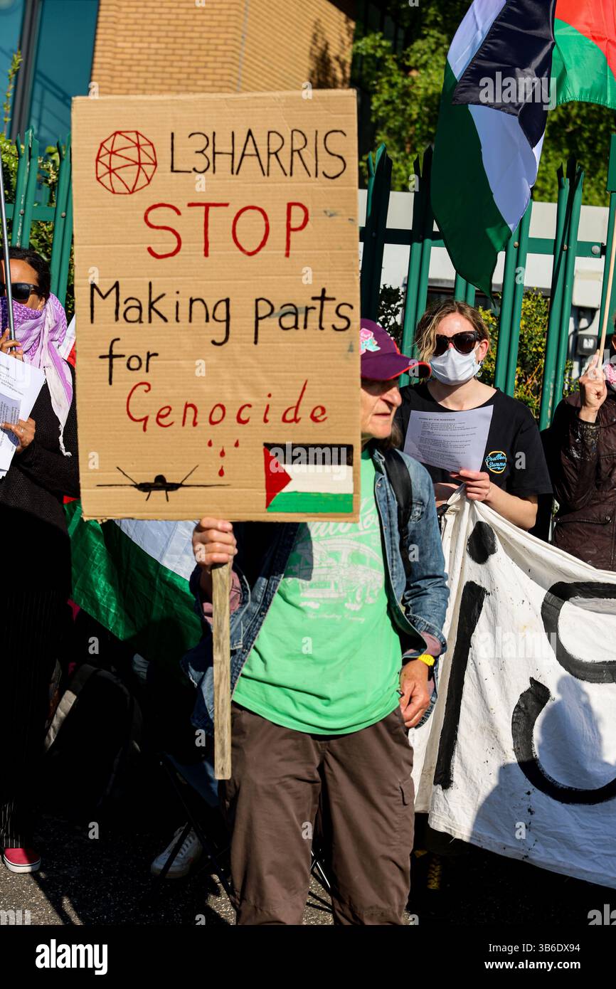 May 1, 2025: Brighton, United Kingdom. 1 May 2025. Activists gather ...