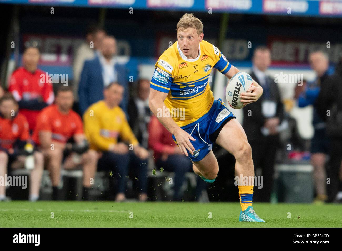 Leeds Rhinos Lachie Miller during the BetFred Super League match ...