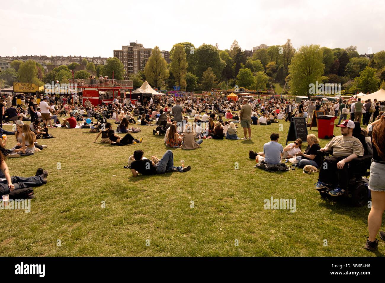 Preston Park, Brighton, City of Brighton & Hove, East Sussex, UK. A ...