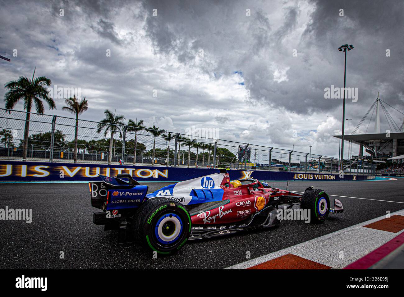 May 3, 2025, Miami, Florida, USA: Lewis Hamilton (GBR) - Scuderia ...