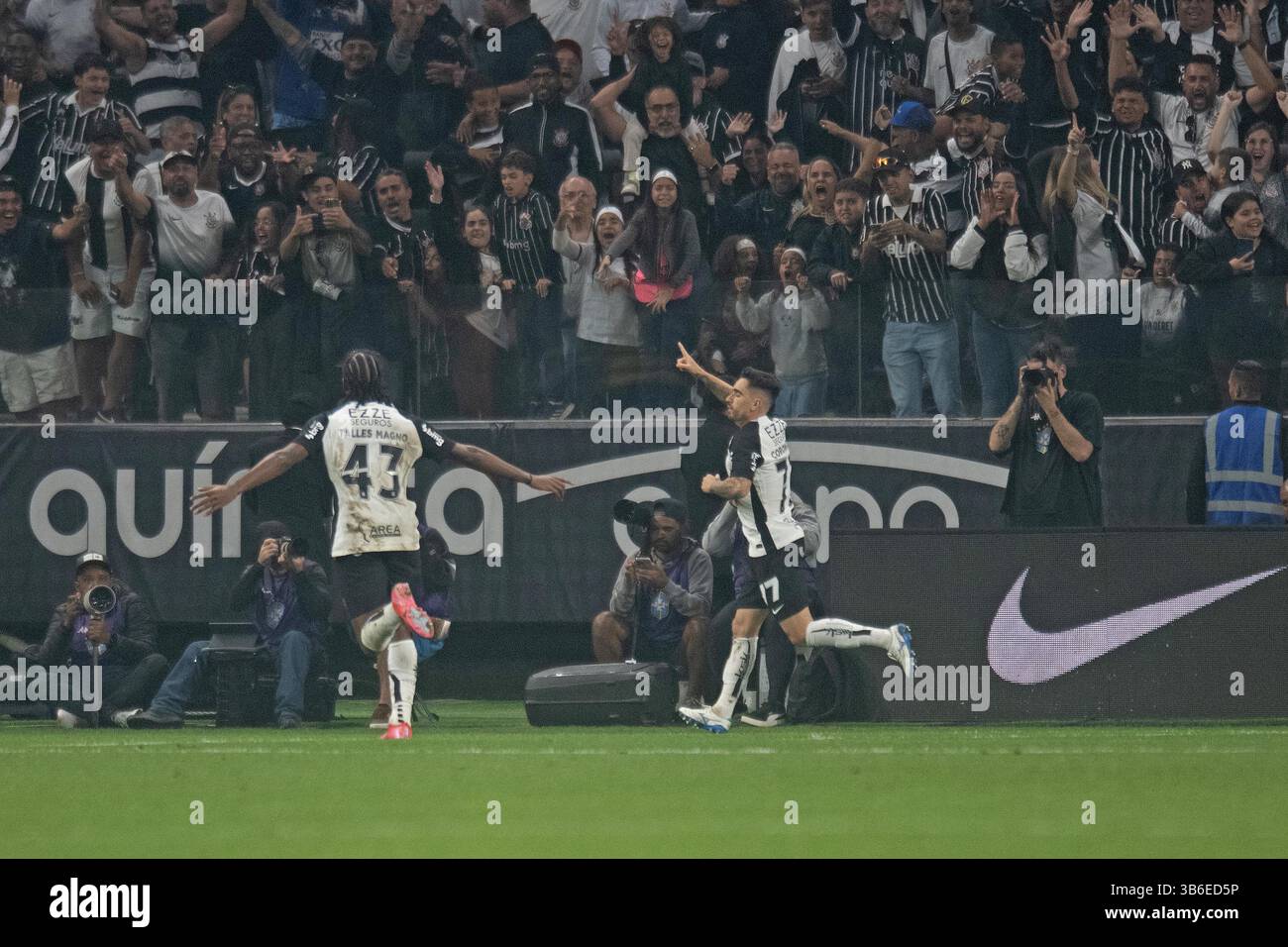 Sao Paulo, Brazil. 03rd May, 2025. Igor Coronado of Corinthians ...