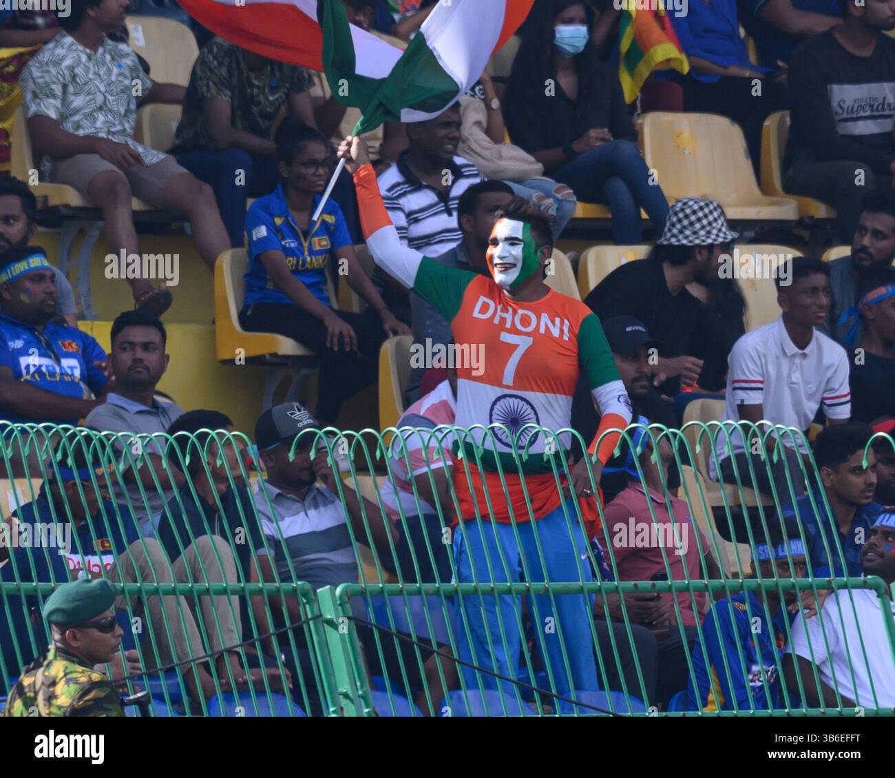 September 12, 2023, Colombo, Colombo, SriLanka: An Indian fan with body ...