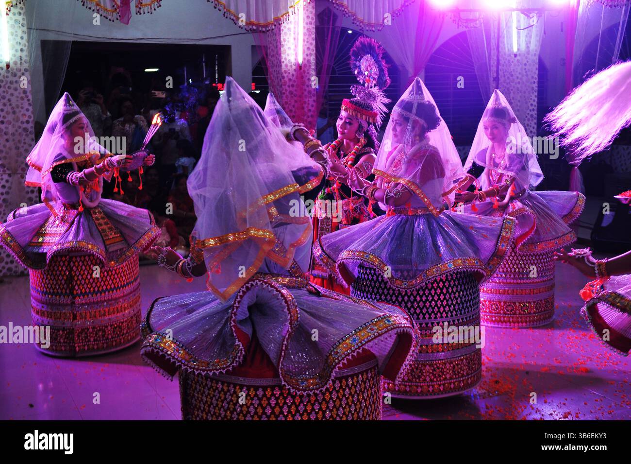 November 26, 2023, Sylhet, Bangaldesh: Sylhet, Bangladesh: Manipuri ...