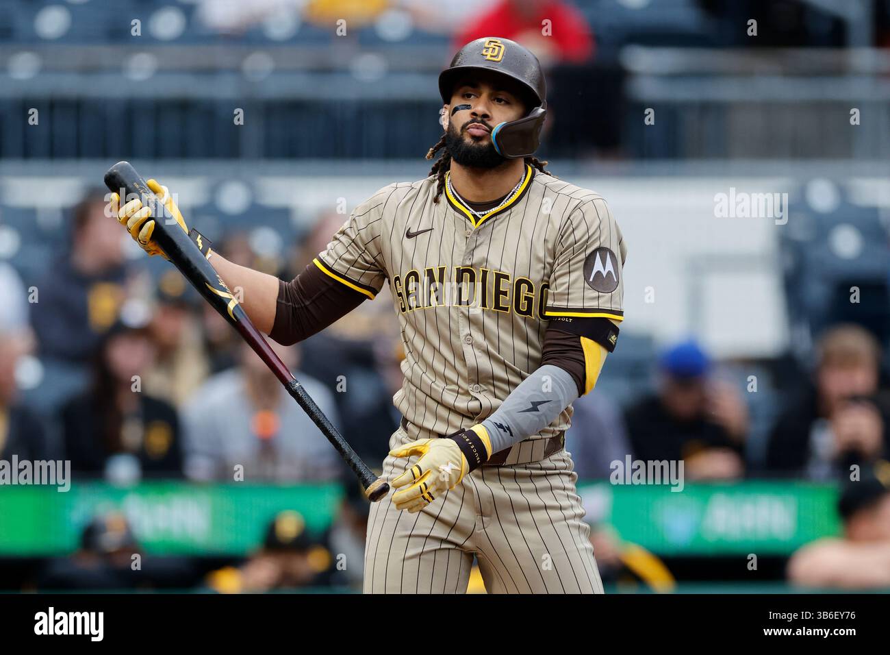 PITTSBURGH, PA - MAY 03: San Diego Padres outfielder Fernando Tatis Jr ...