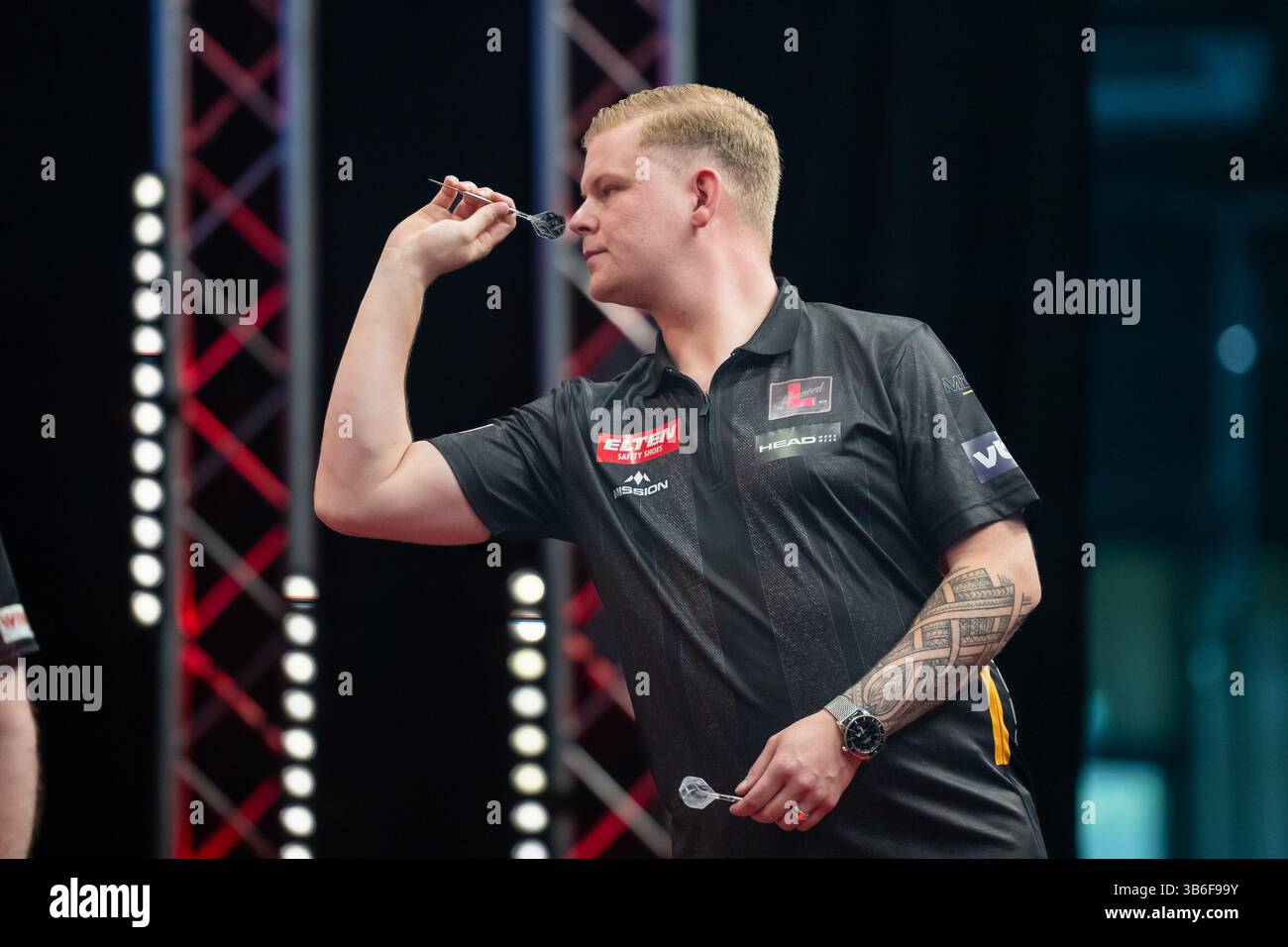 Mike De Decker/GER, PDC European Darts Grand Prix 2025, 2. Runde, Best ...