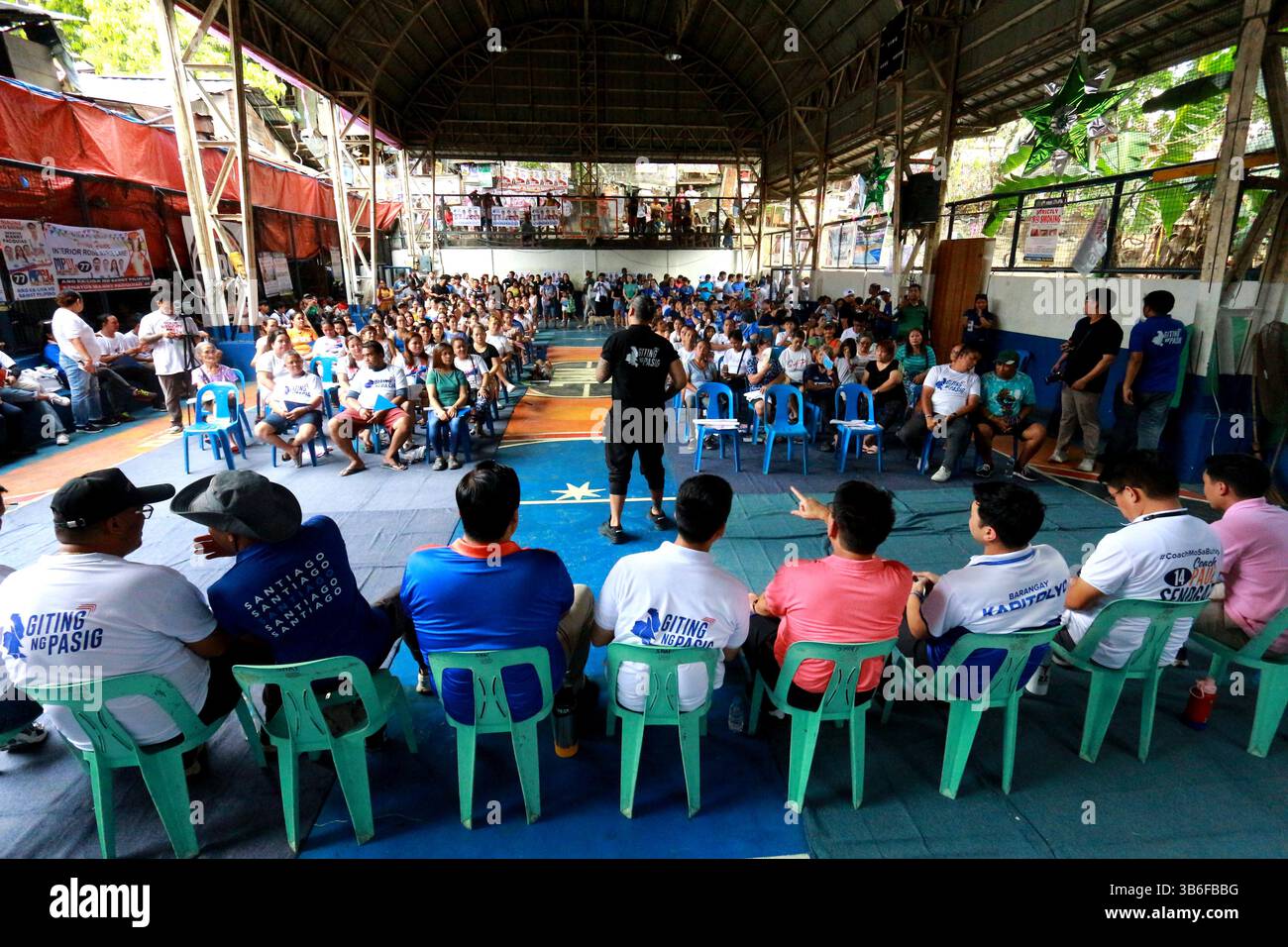 May 2, 2025, Philippines: Pasig City Councilor Kiko Rustia while ...