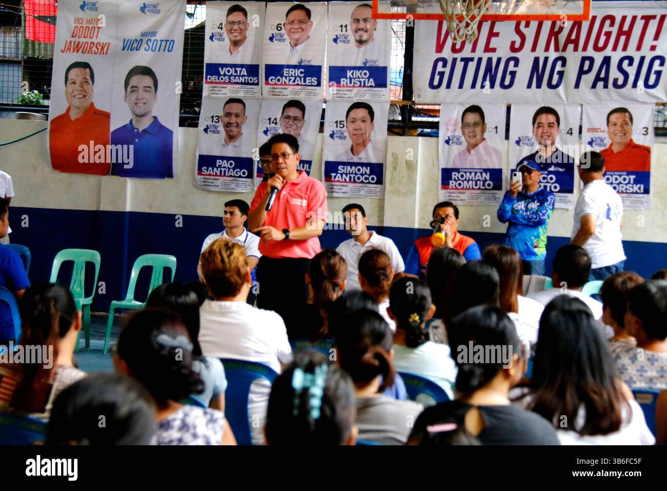 Philippines. 2nd May, 2025. Pasig City Lone District Congressman Roman ...