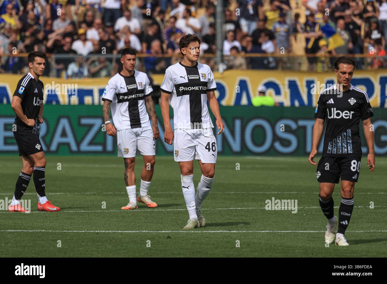Parma, Italy. 04th May, 2025. Giovanni Leoni (Parma Calcio) portrait ...