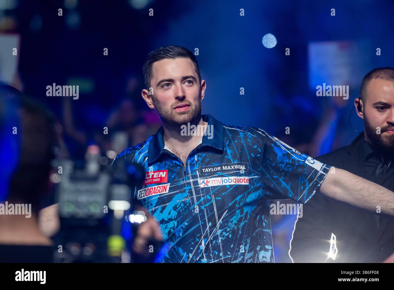 Luke Humphries / GER, PDC European Darts Grand Prix 2025, 2. Runde ...