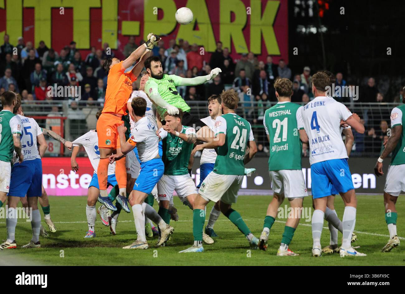 02.05.2025, Dietmar-Scholze-Stadion an der Lohmuehle, Luebeck, GER ...