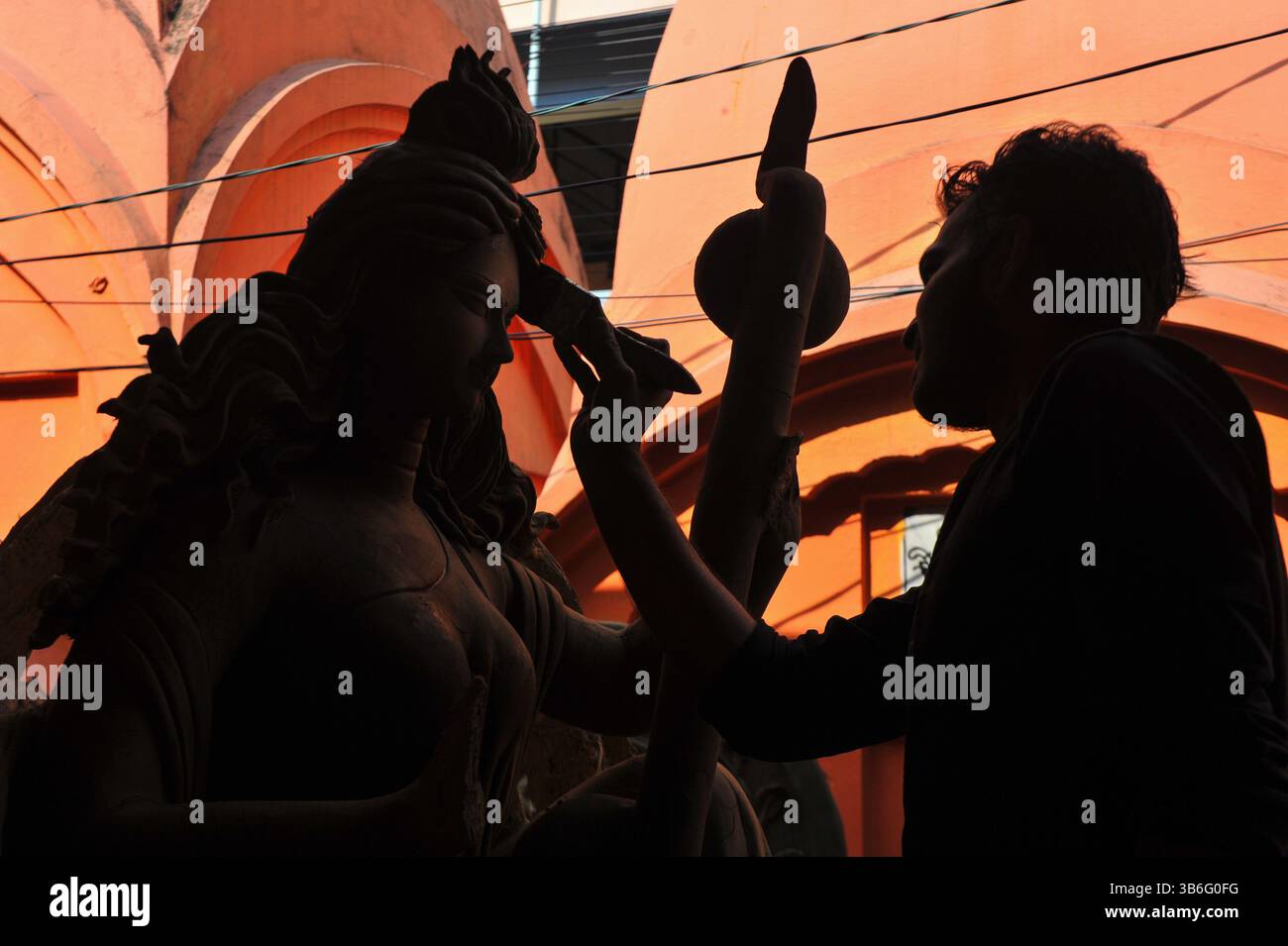 February 8, 2024: At the three temples in Lamabazar, Sylhet city ...