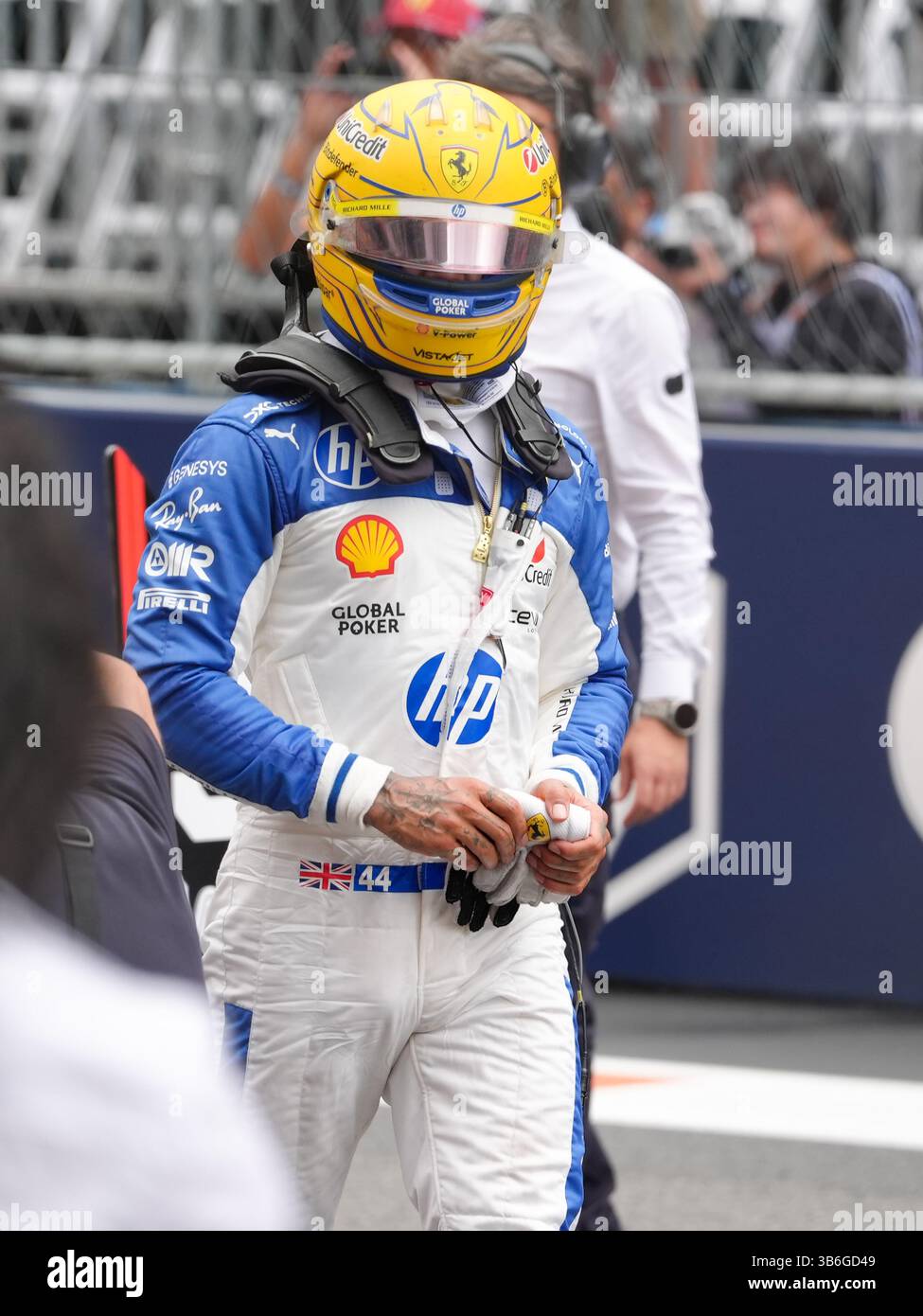 Lewis Hamilton (GBR), Ferarri, #44 Stock Photo - Alamy