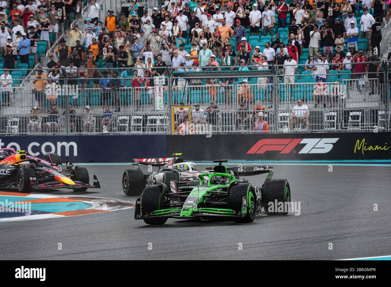 Miami, USA. 04th May, 2025. Nico Hulkenberg (GER) - Stake F1 Team ...
