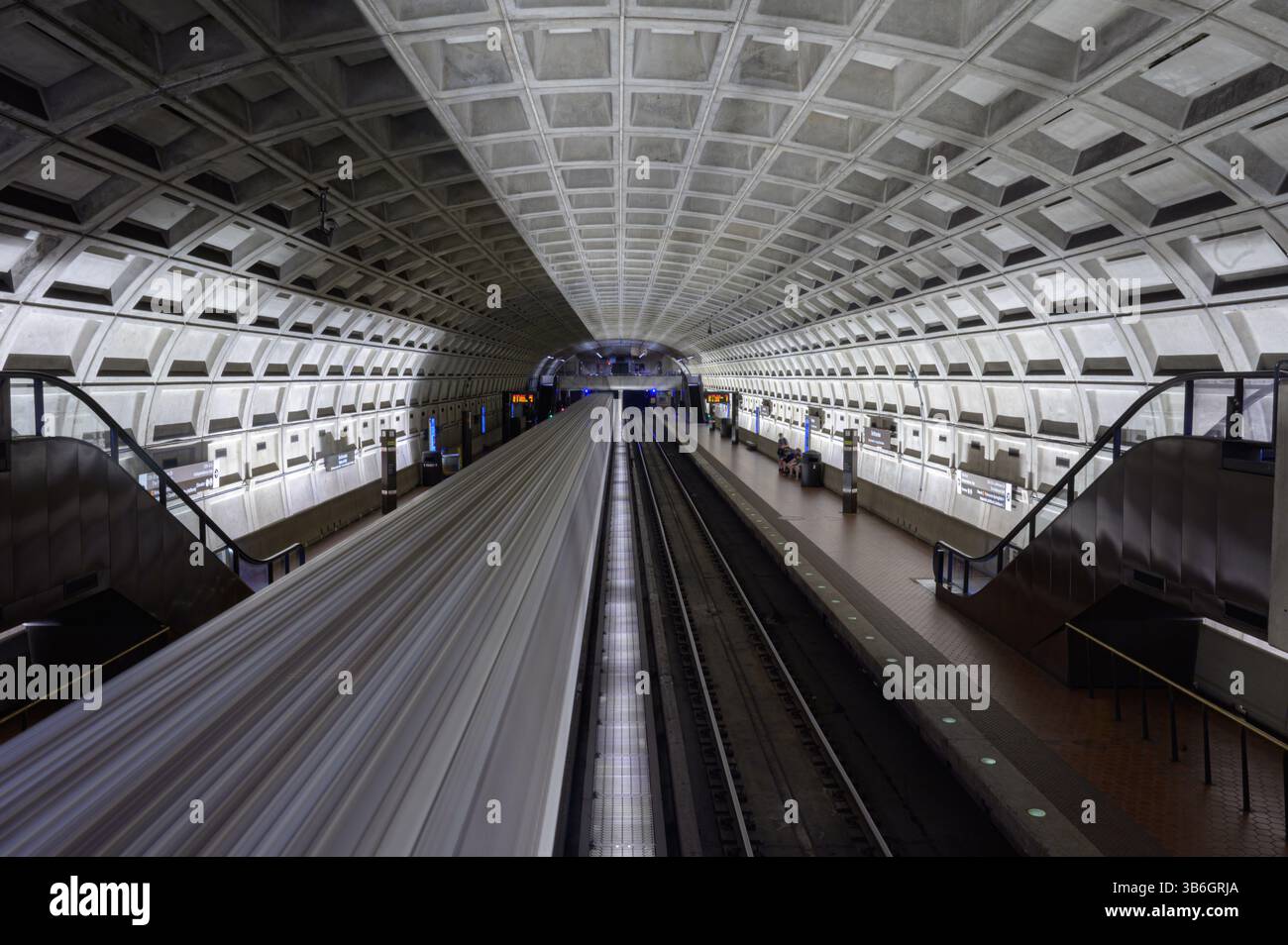 Washington DC's Metro system Stock Photo - Alamy