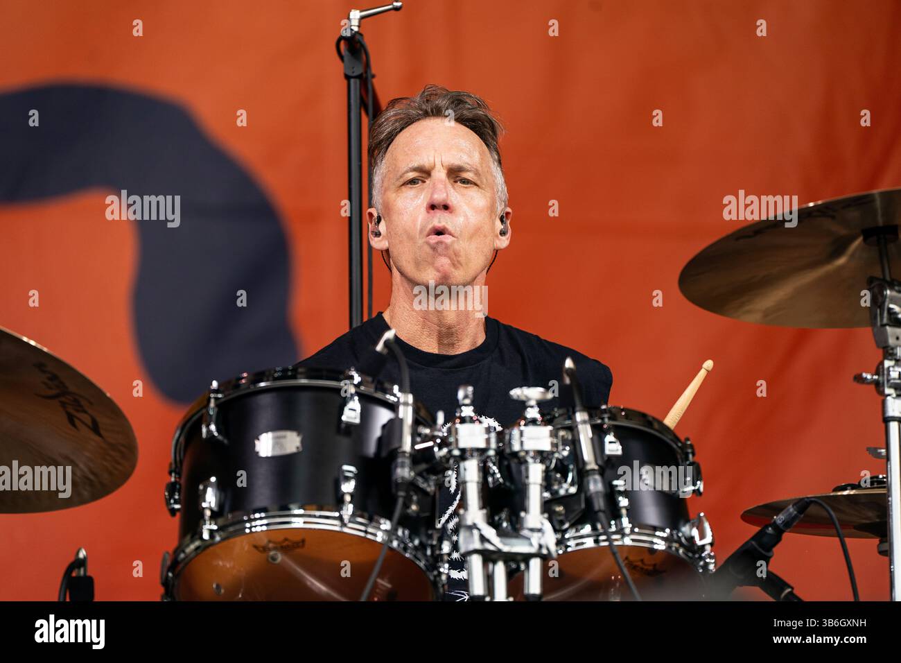 Matt Cameron of Pearl Jam performs during the second weekend of the New ...
