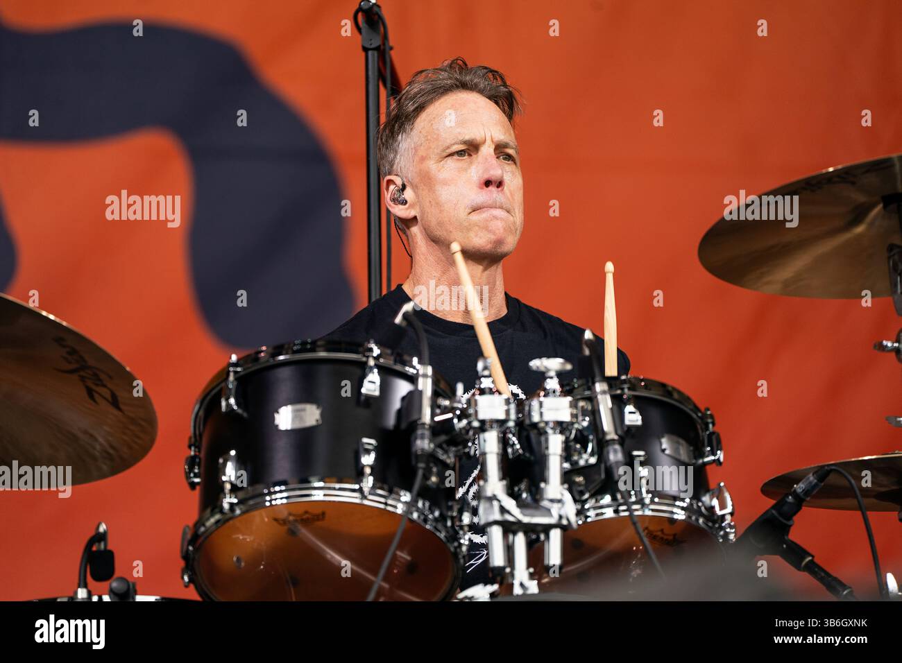 Matt Cameron of Pearl Jam performs during the second weekend of the New ...