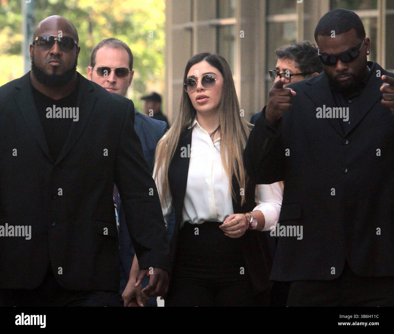 July 17, 2019, Brooklyn, NY, USA: Emma Coronel Aispuro, wife of the ...