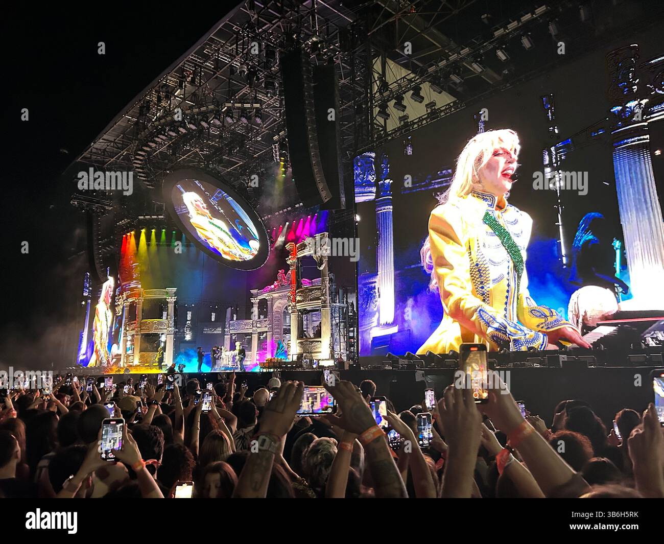 Rio De Janeiro, Brazil. 03rd May, 2025. Lady Gaga performs during her ...
