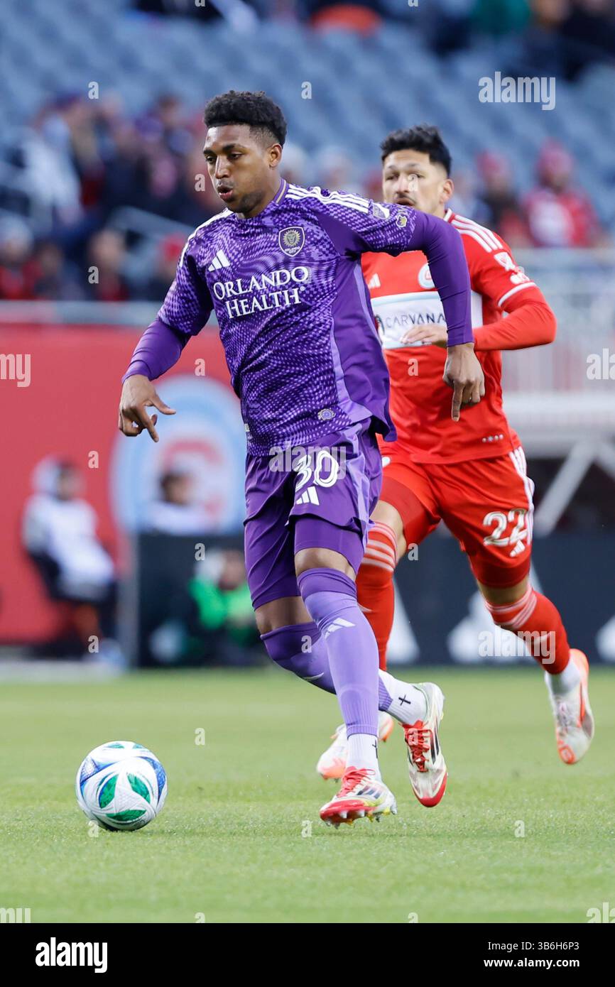 Chicago, USA, 03 May 2025. Major League Soccer (MLS) Orlando City SC's ...