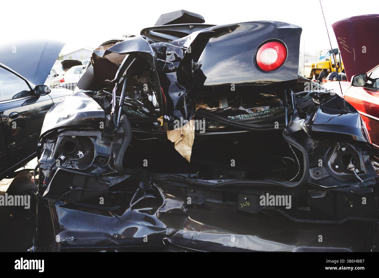 Anaheim, California, United States - 12-02-2019: A view of the trunk ...