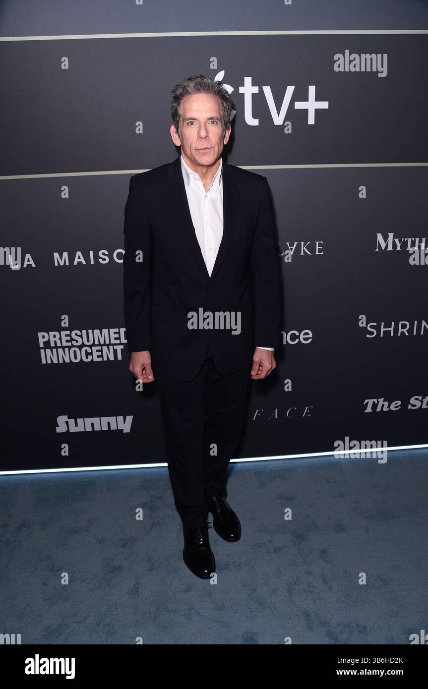 Ben Stiller arrives at an FYC screening of the second season of ...