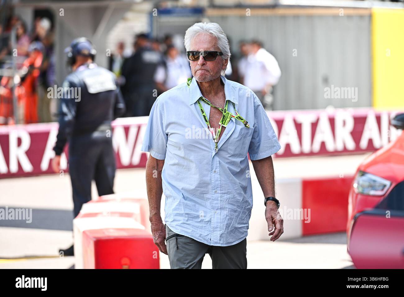 May 26, 2024, Monaco, Monaco, Monaco: Actor MICHAEL DOUGLAS in the pit ...
