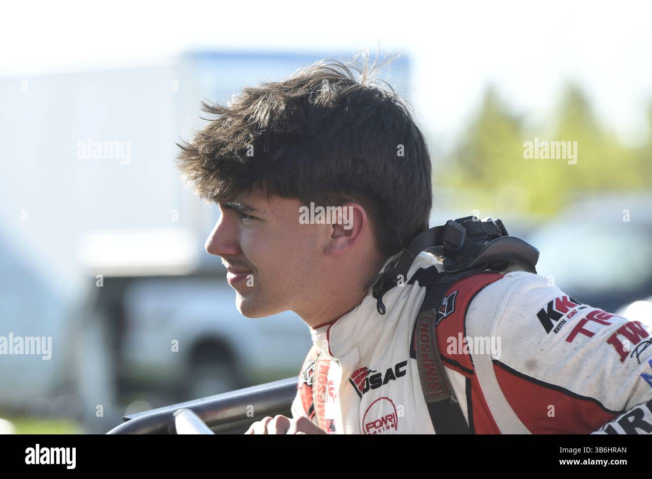KOKOMO, IN - APRIL 27: Gavin Miller (97) Keith Kunz/Curb-Agajanian ...