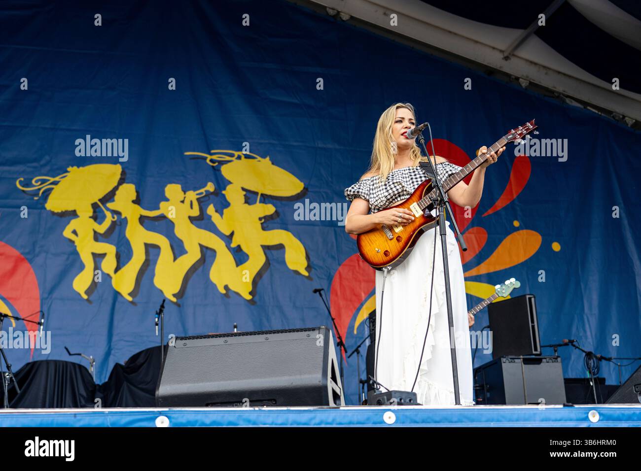 Maggie Koerner performs during the second weekend of the New Orleans ...