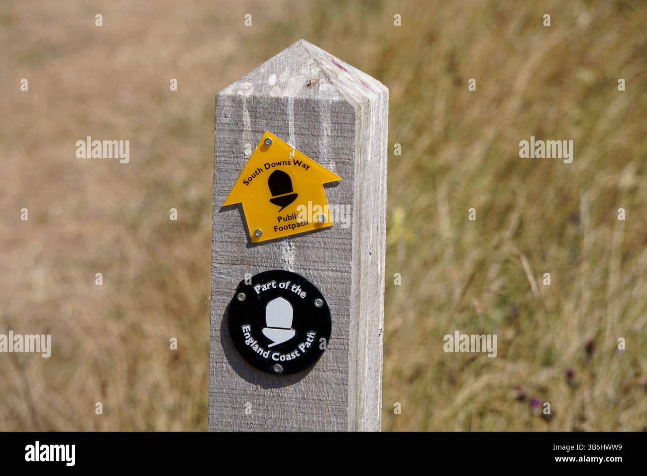 Eastbourne waymarker hi-res stock photography and images - Alamy