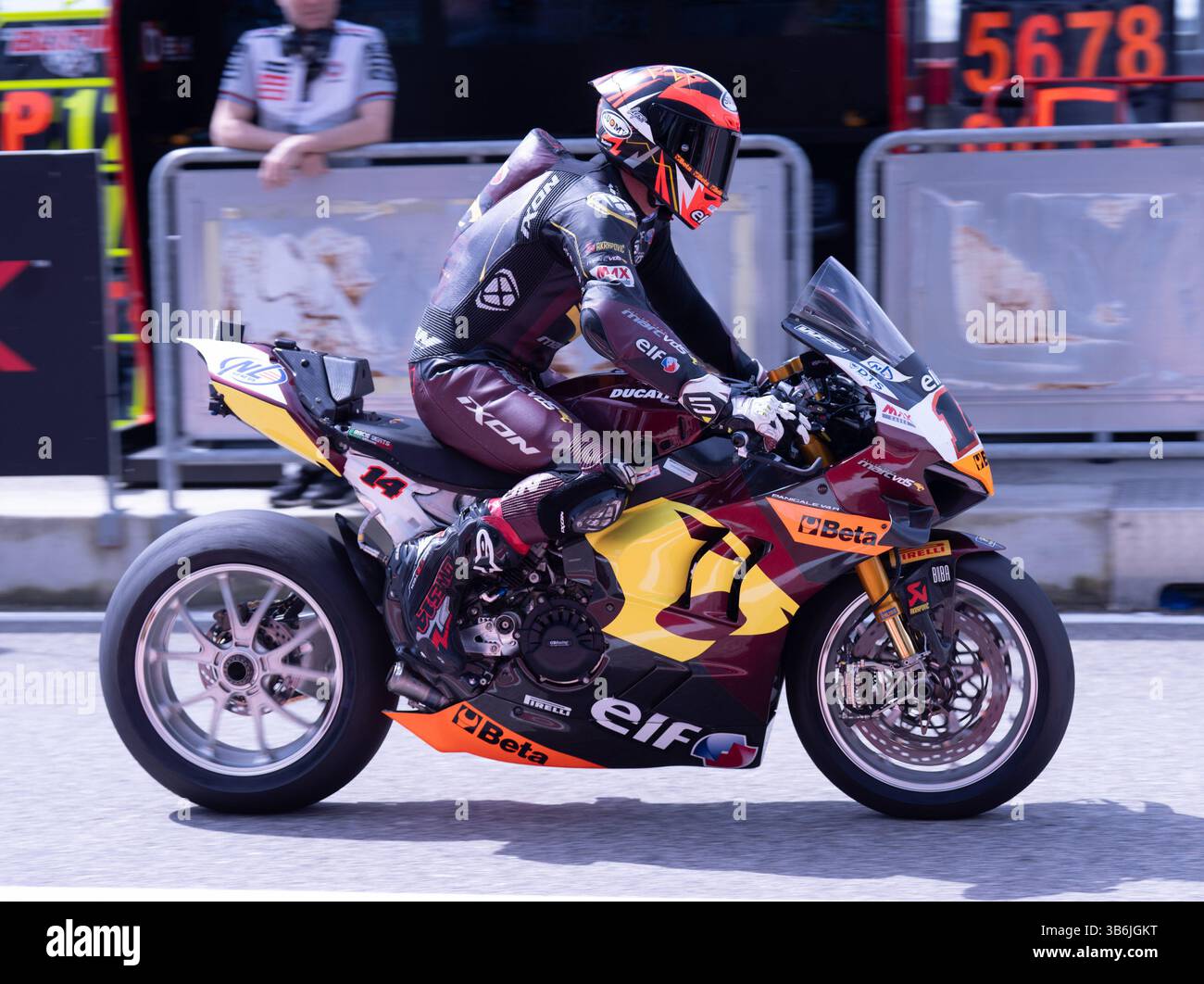 14 - Sam Lowes - Elf Marc Vds Racing Team during the Race 1 FIM ...