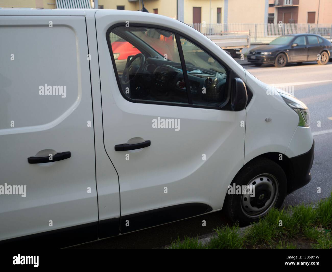 Cremona, Italy - April 12th 2025 Captured Renault Trafic III Van in ...