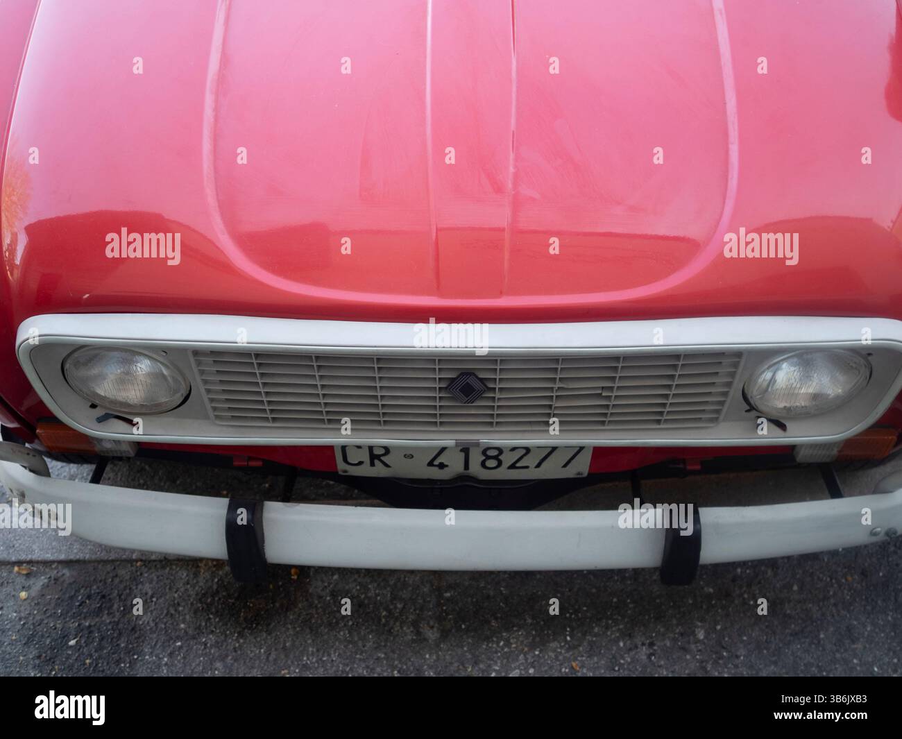 Cremona, Italy - April 12th 2025 Detailed Close-Up of the Front of a ...