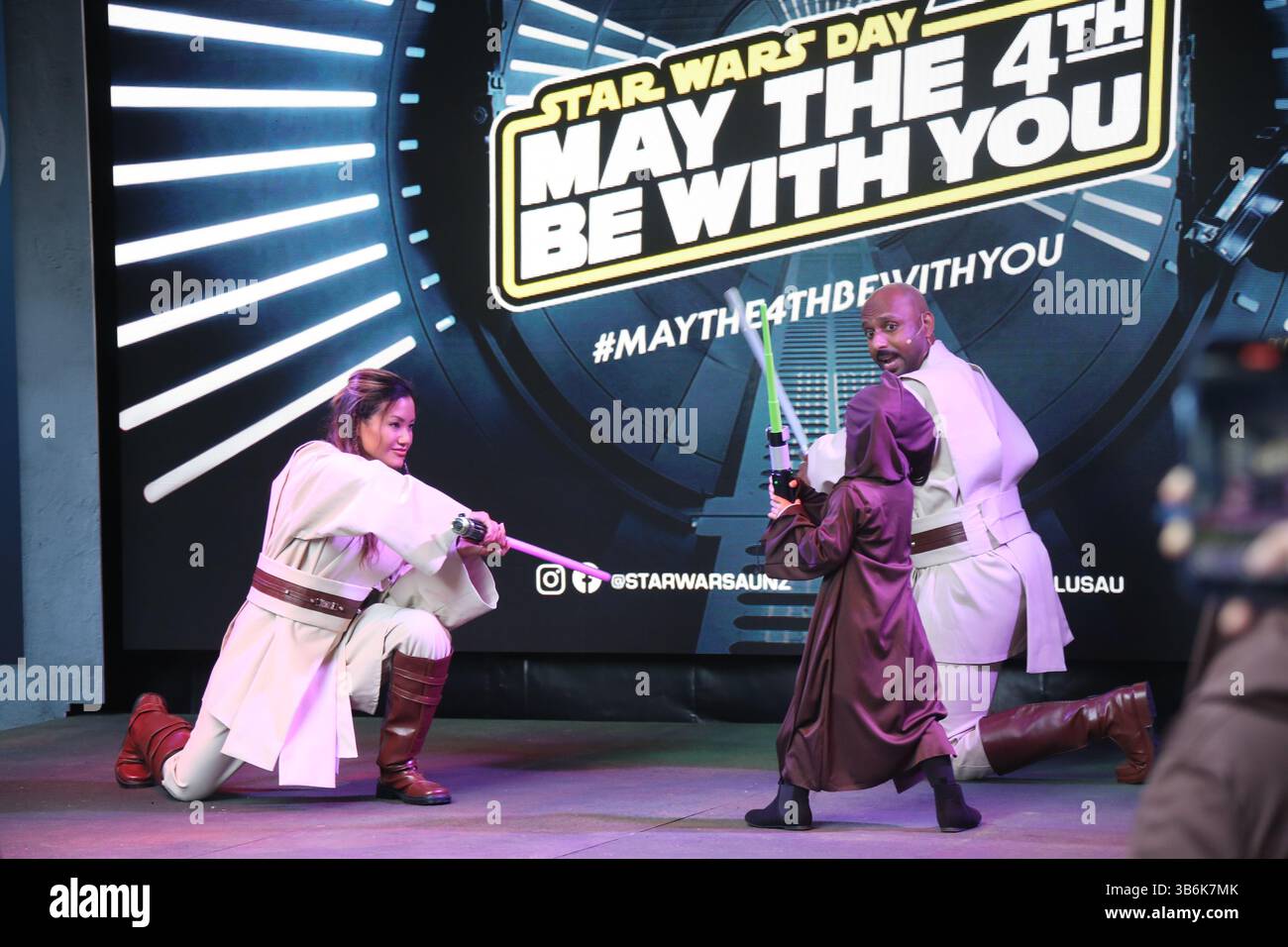 Sydney, Australia. 4th May 2025. May 4th Star Wars Day celebrated at ...