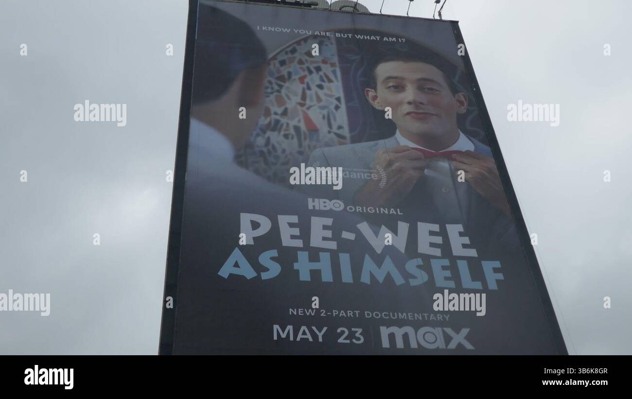 Los Angeles, California, USA 2nd May 2025 Pee-Wee As Himself Paul ...