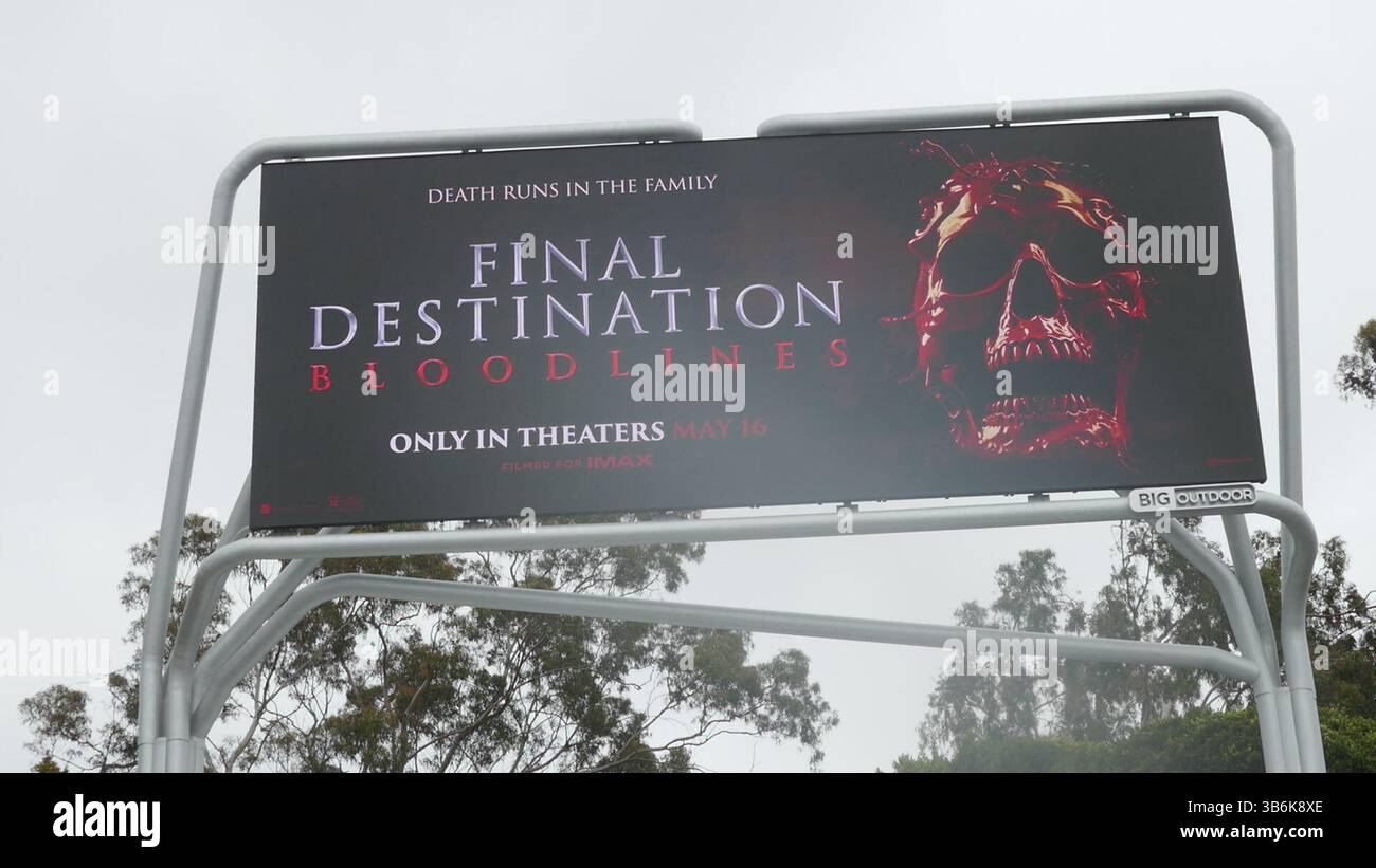 Los Angeles, California, USA 2nd May 2025 Final Destination Bloodlines ...