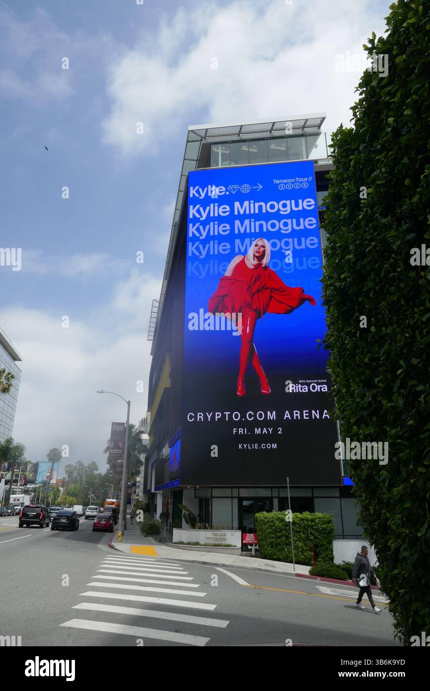 Los Angeles, California, USA 2nd May 2025 Kylie Minogue Tension Tour ...