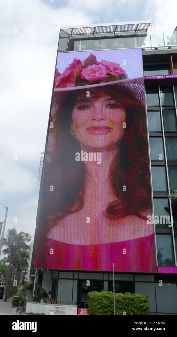 Los Angeles, California, USA 2nd May 2025 Vanderpump Villa Billboard on ...