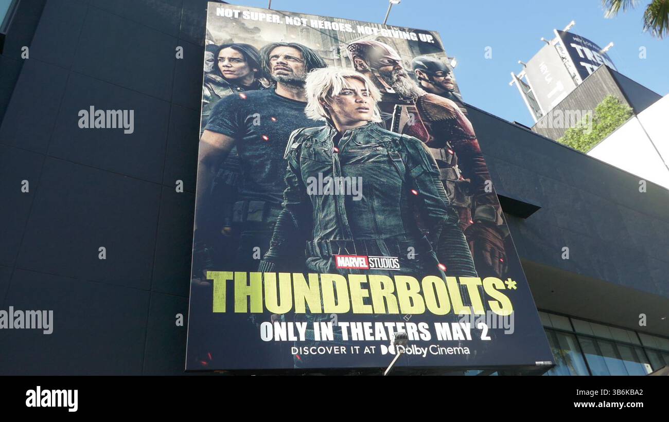 Los Angeles, California, USA 2nd May 2025 Marvel Studios Thunderbolts ...